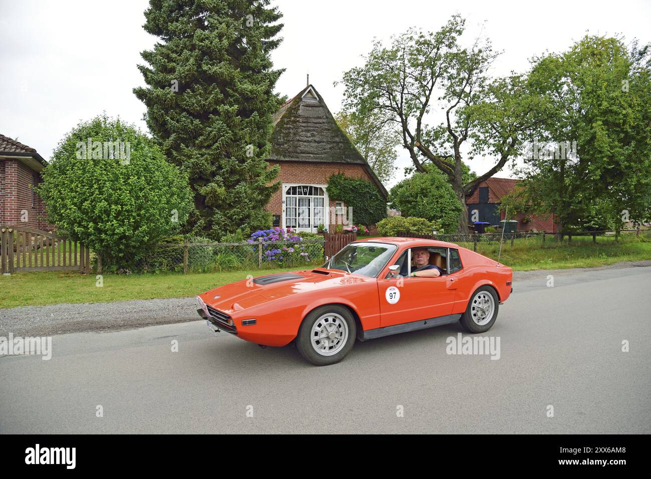 Europe, Germany, Lower Saxony, Lower Elbe Classics, classic car tour ...