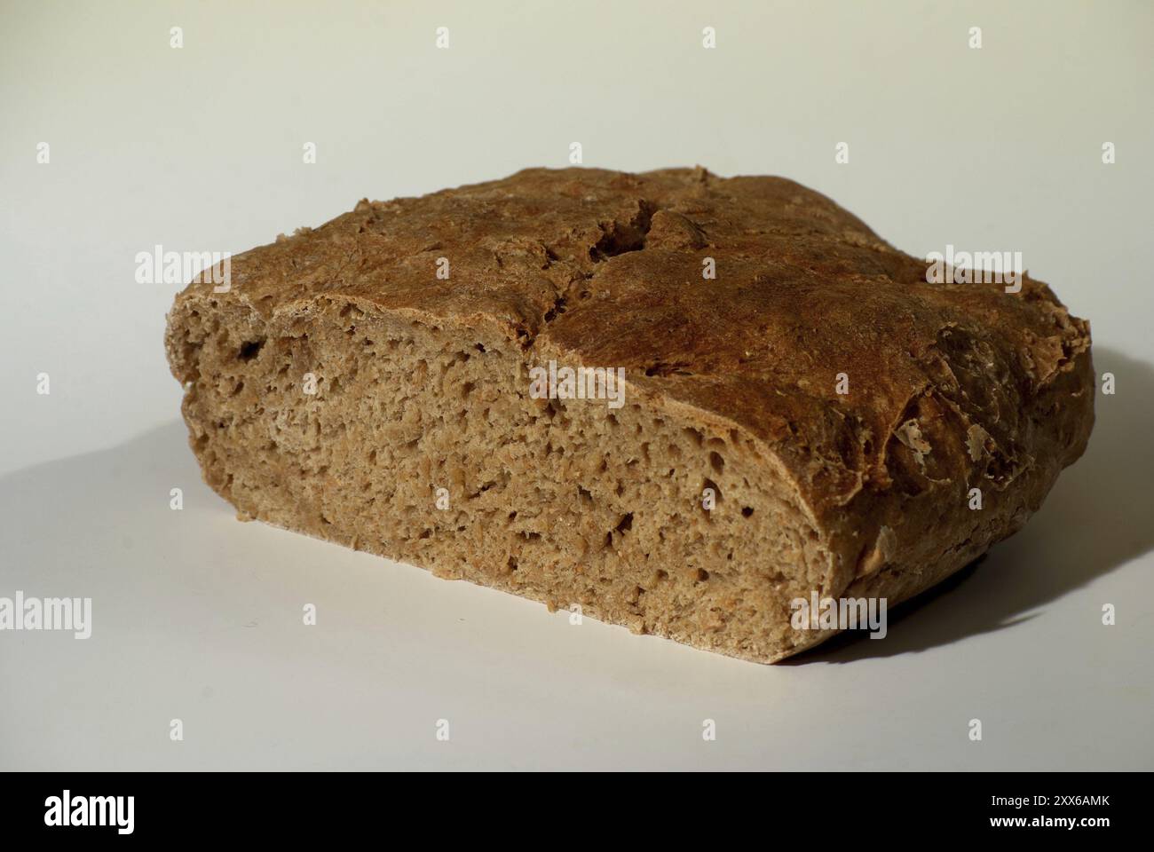 Bread loaf, grey bread, sliced Stock Photo - Alamy