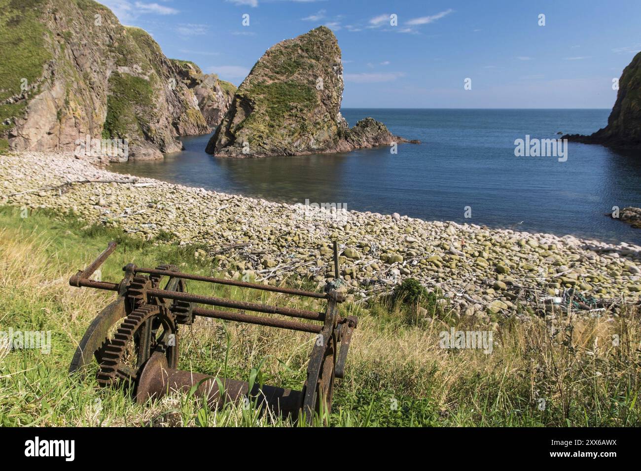 Bullers of Buchan, Aberdeenshire, Scotland, Great Britain Stock Photo ...