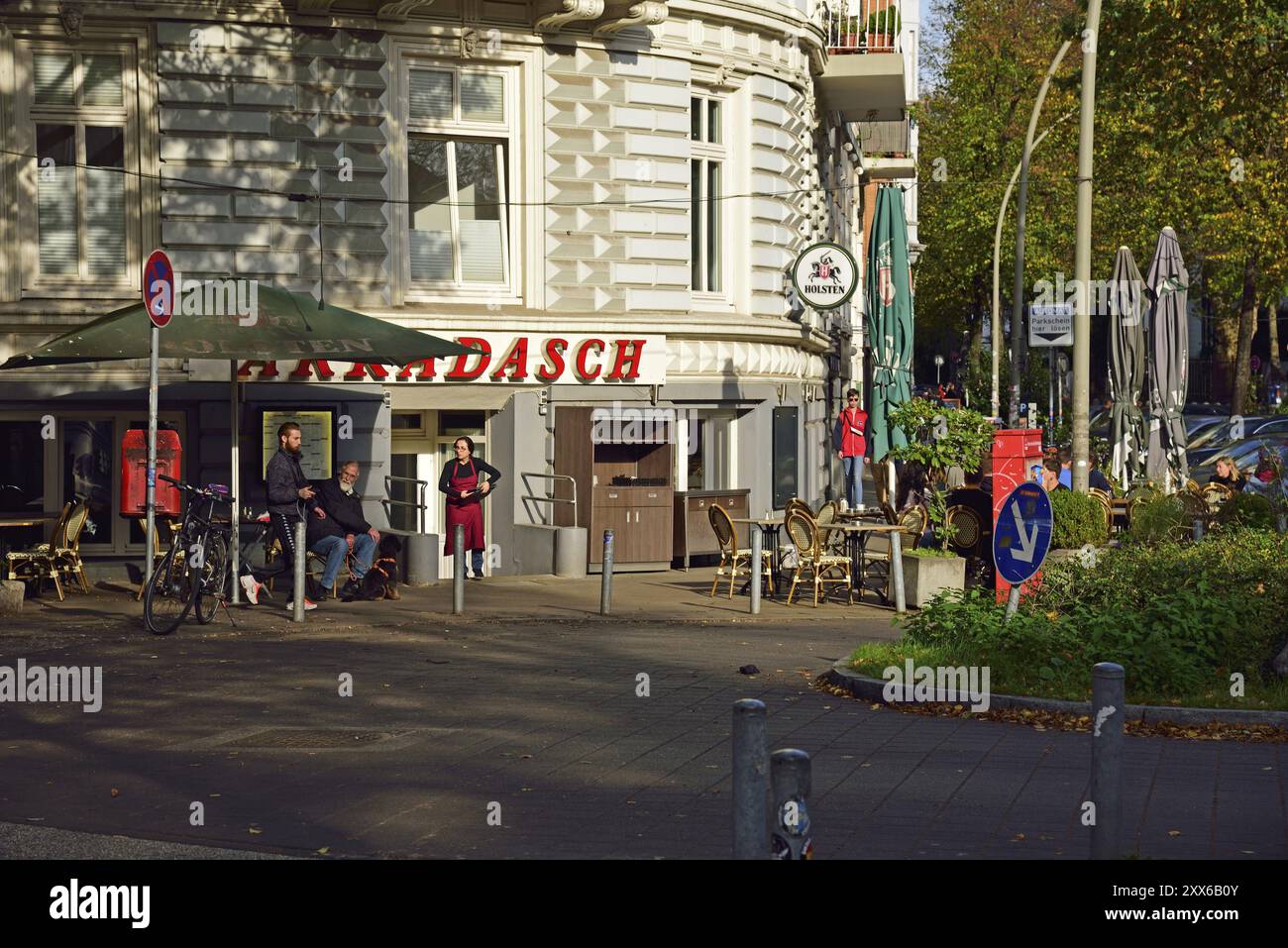 Europe, Germany, Hamburg, Rotherbaum, Architecture, Residential ...