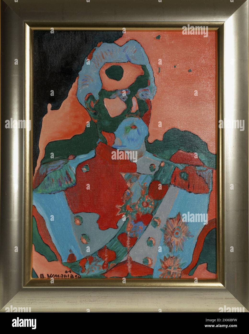 Oelgemaelde Koenig Ludwig II Stock Photo - Alamy