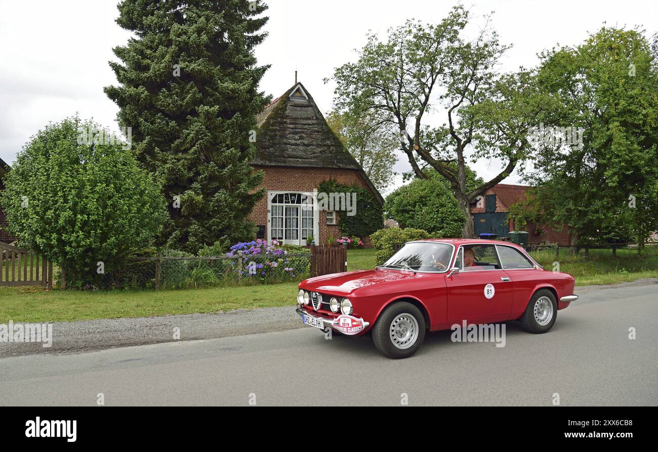 Europe, Germany, Lower Saxony, Lower Elbe Classics, classic car tour ...