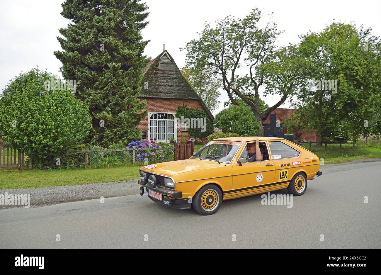 Europe, Germany, Lower Saxony, Lower Elbe Classics, classic car tour ...