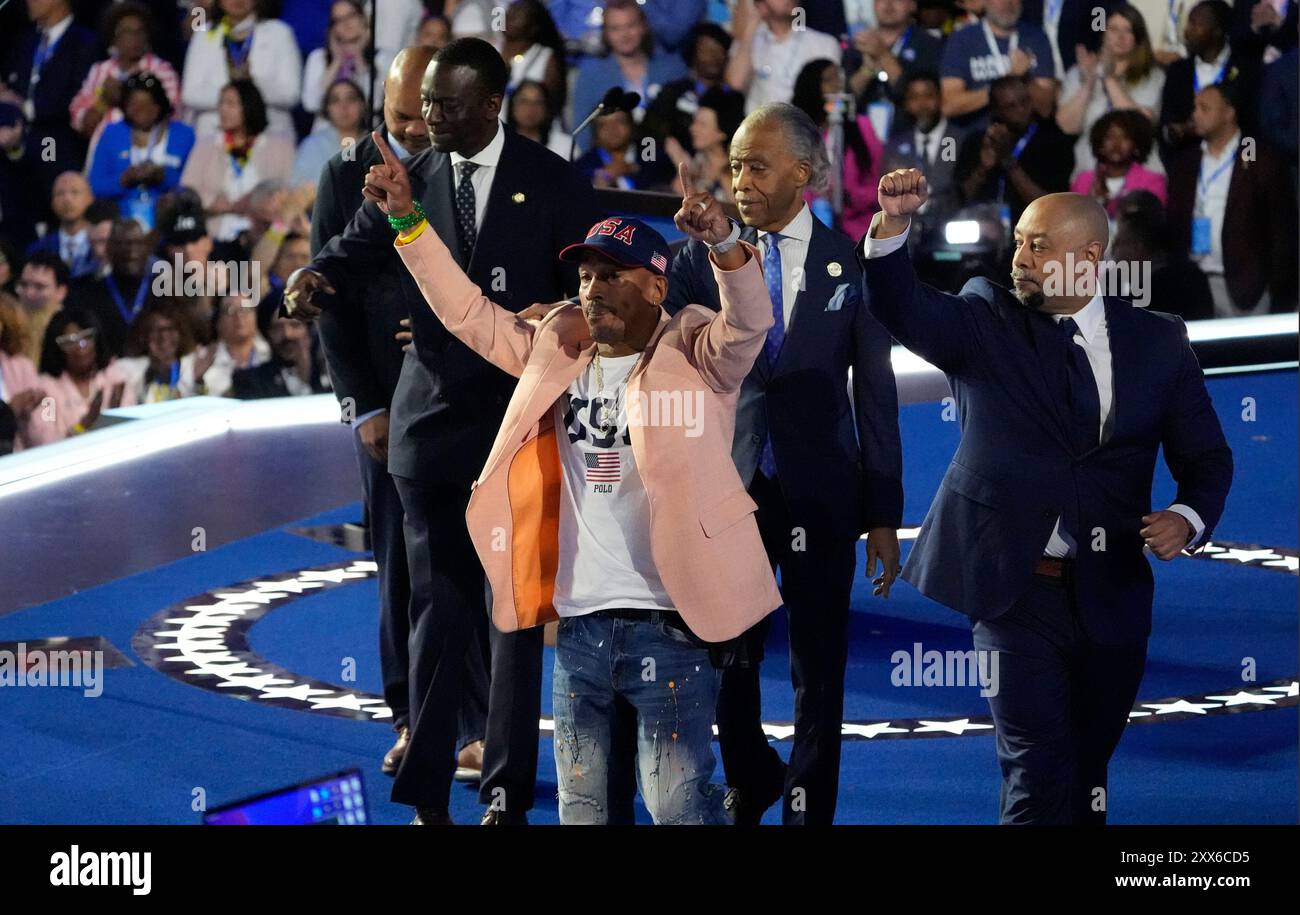 Chicago, United States. 22nd Aug, 2024. Civil rights leader Reverend Al ...