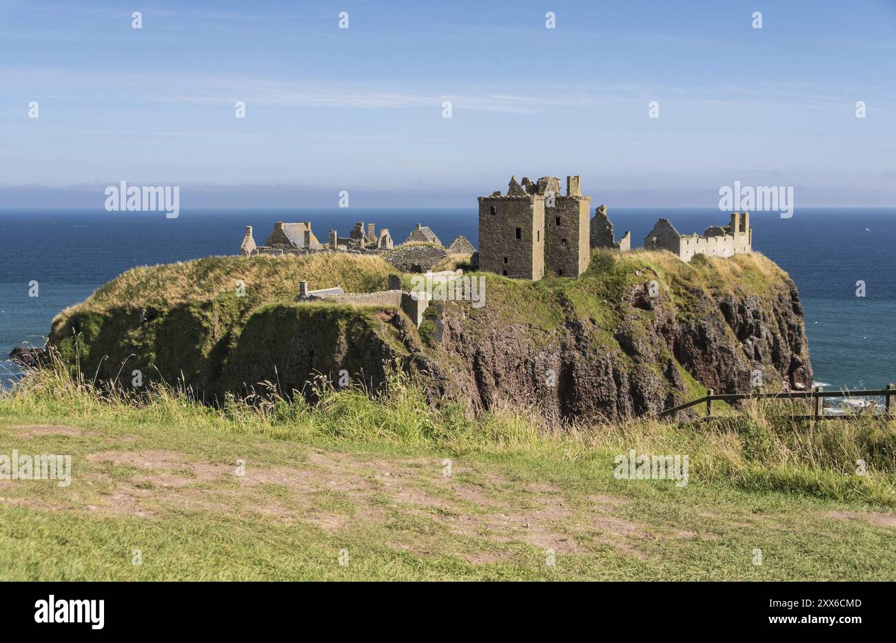Dunnottar Castle is a ruined castle in Aberdeenshire, Scotland ...