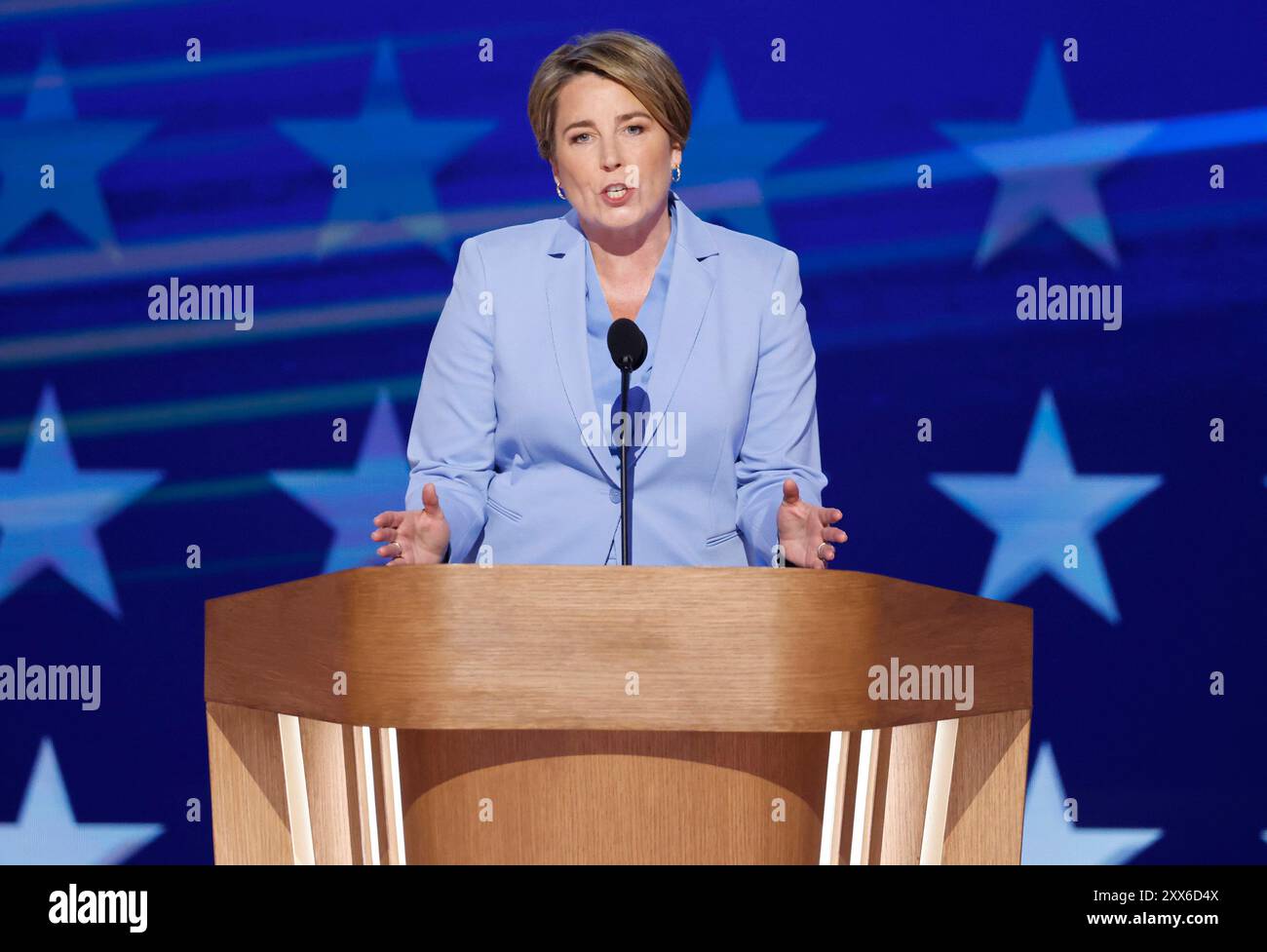 Chicago, United States. 22nd Aug, 2024. Governor of Massachusetts Maura ...
