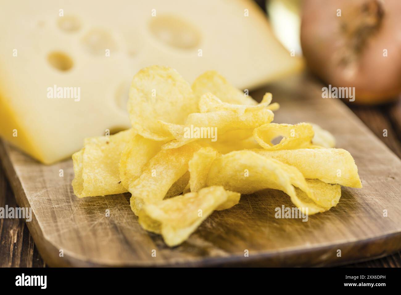 Schone Cheese And Onion Potato Chips Bild