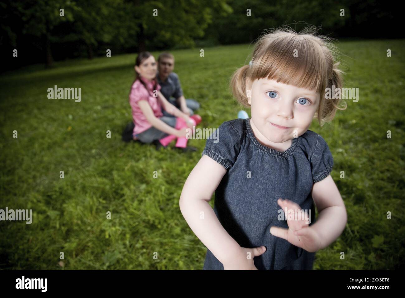 Closeup portrait pretty girl looks hi-res stock photography and images ...