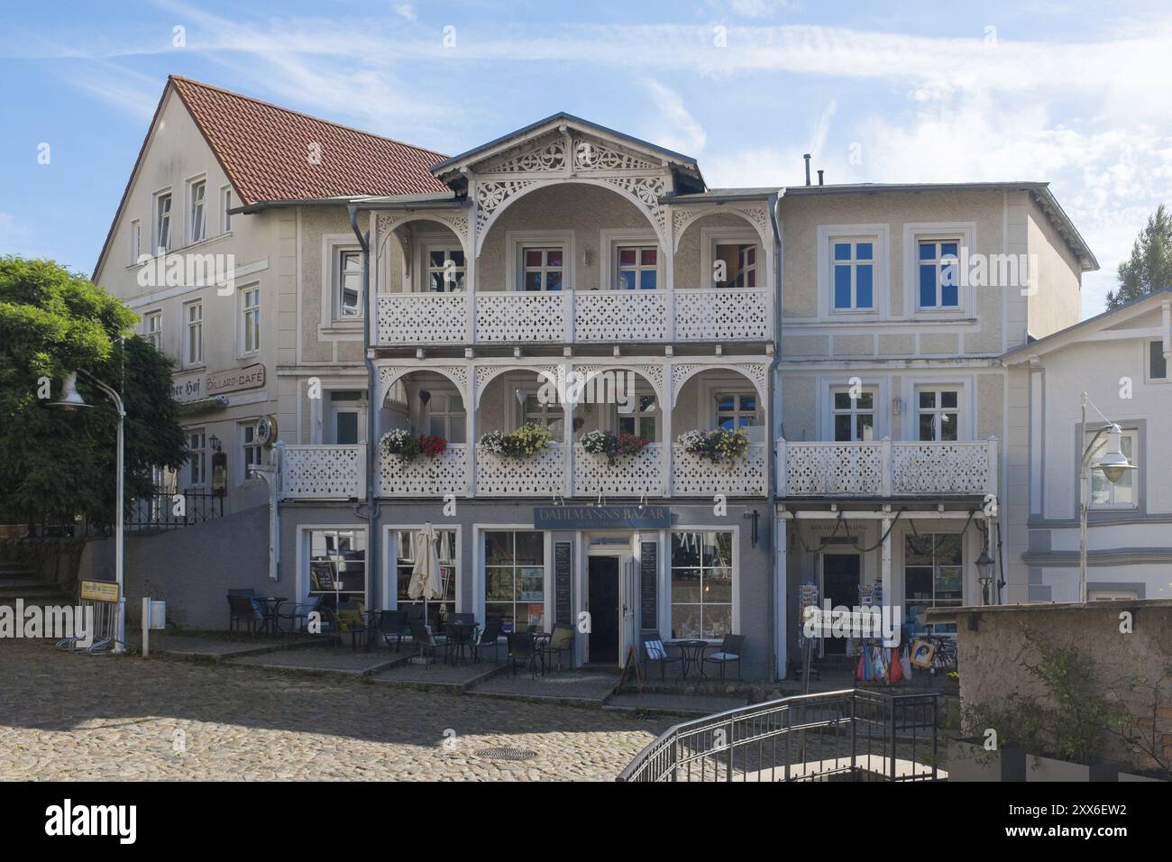 Old Town Sassnitz on Ruegen. City of Sassnitz on Ruegen Stock Photo - Alamy