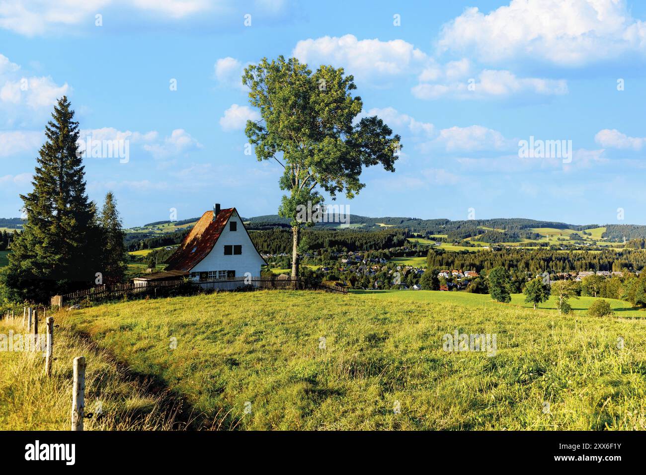 House on the mountain in the Windeck district, Hinterzarten, Baden ...