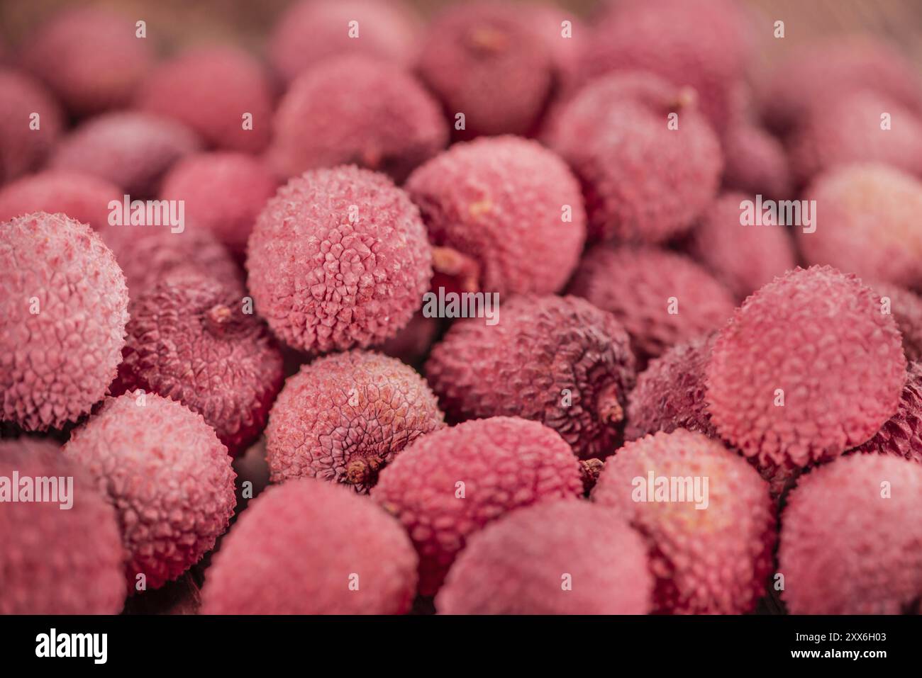 Close up detail lychees hi-res stock photography and images - Alamy