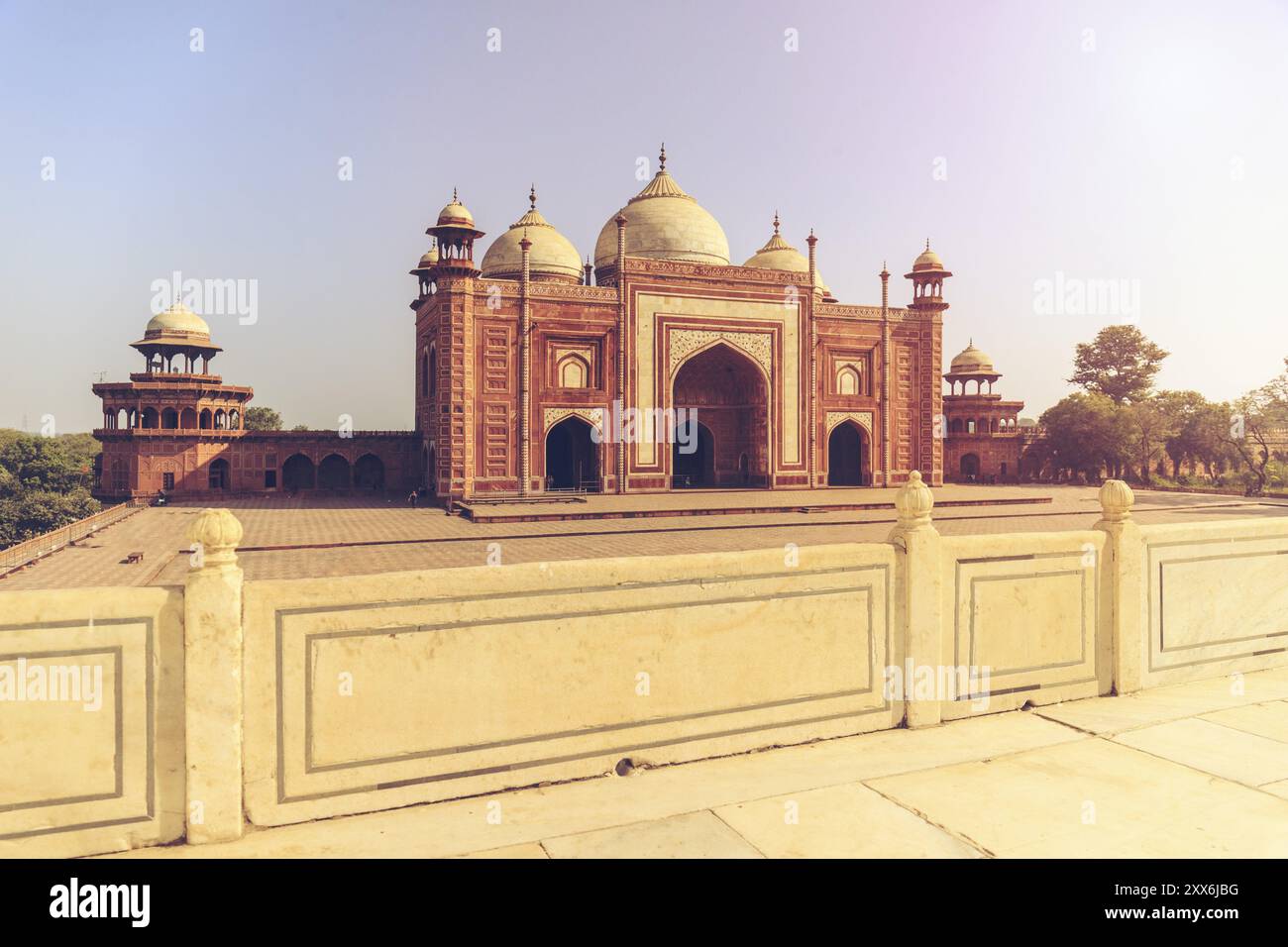 The Taj Mahal in Agra, India is the most visited landmark in India ...