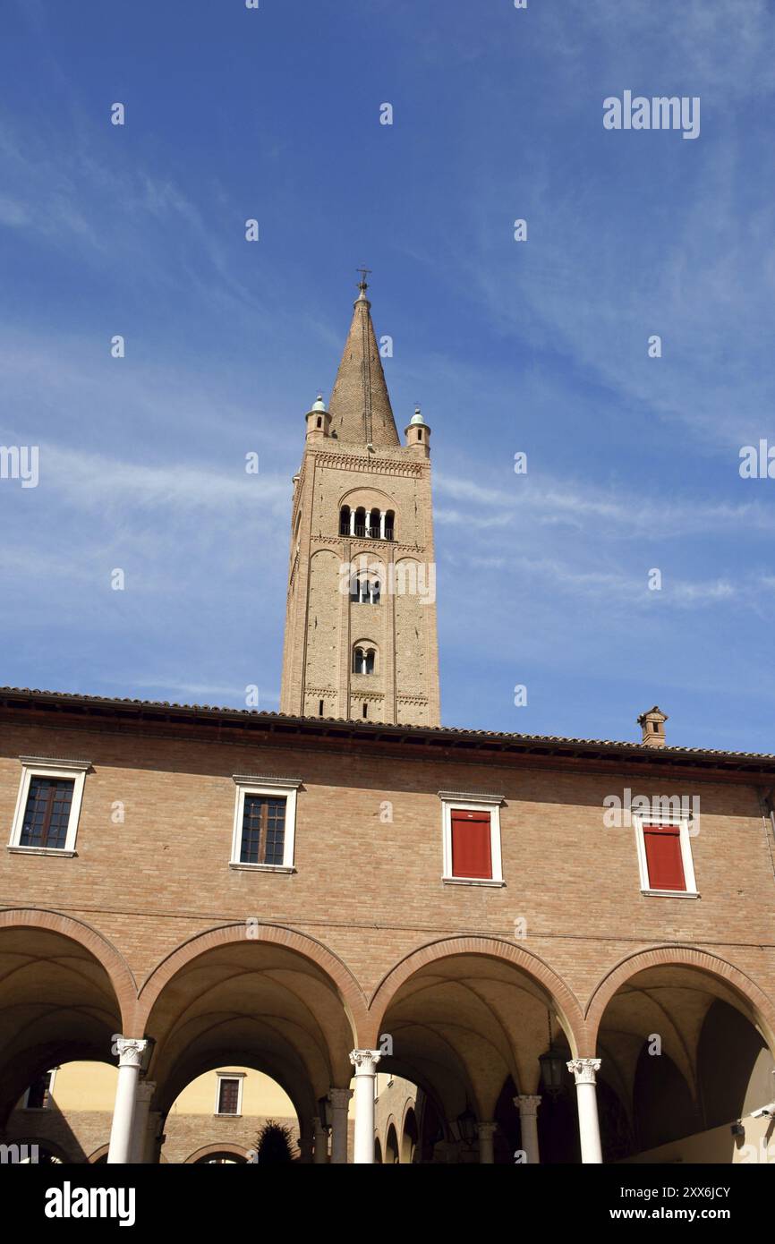 A first church was built in Forum Livii (Forli) in the 4th century AD ...