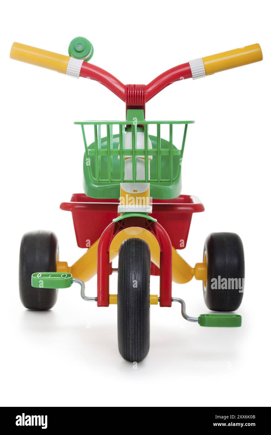 Tricycle, child pedal wheel cycling bicycle toy Stock Photo - Alamy