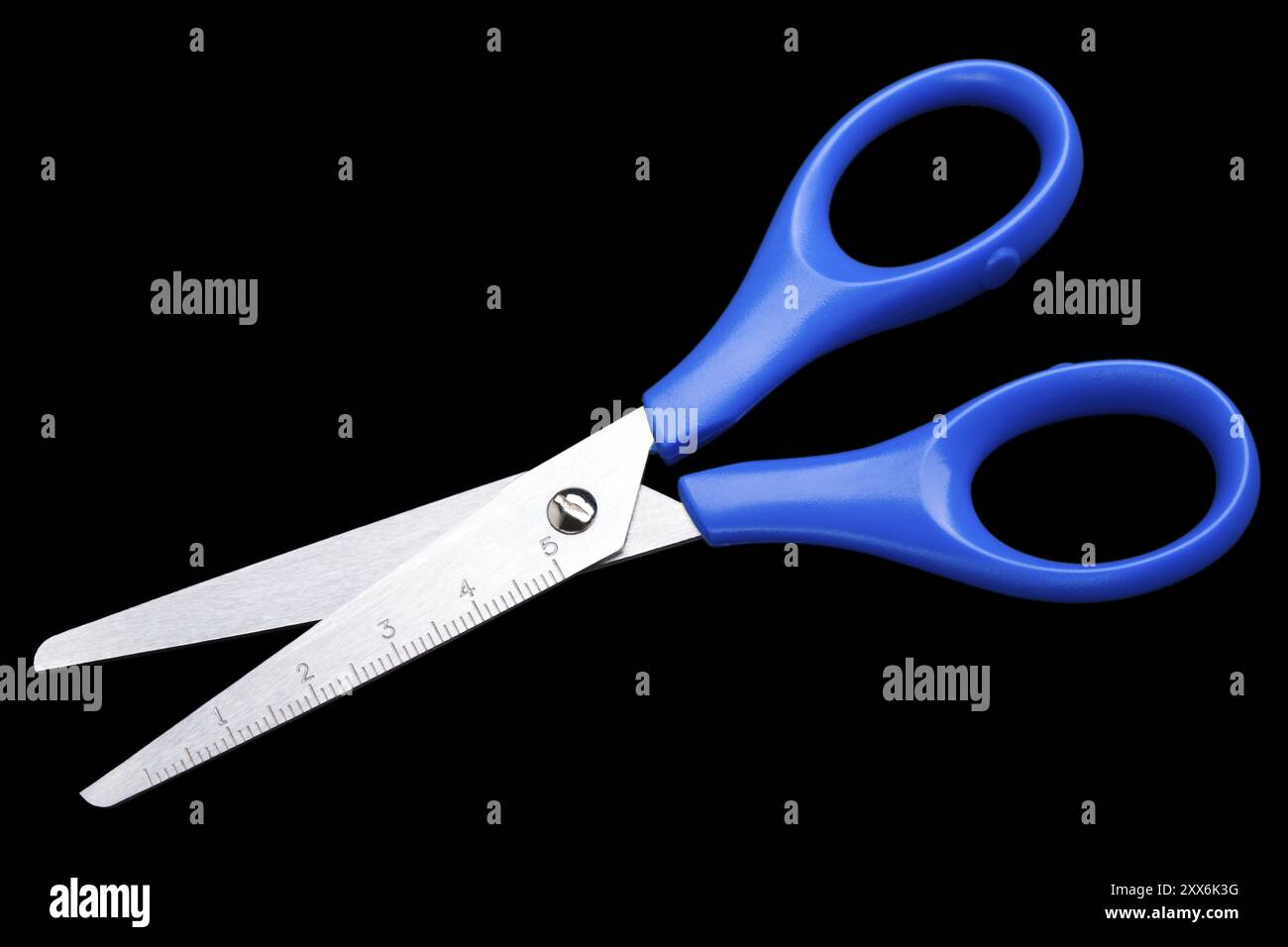 Cutting work equipment sharp metal scissors tool Stock Photo - Alamy
