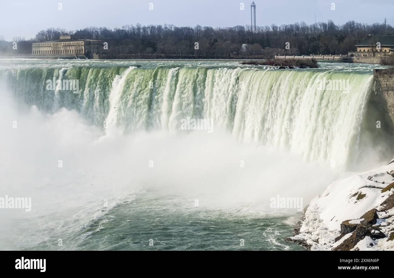 Wide angle shot waterfall hi-res stock photography and images - Alamy