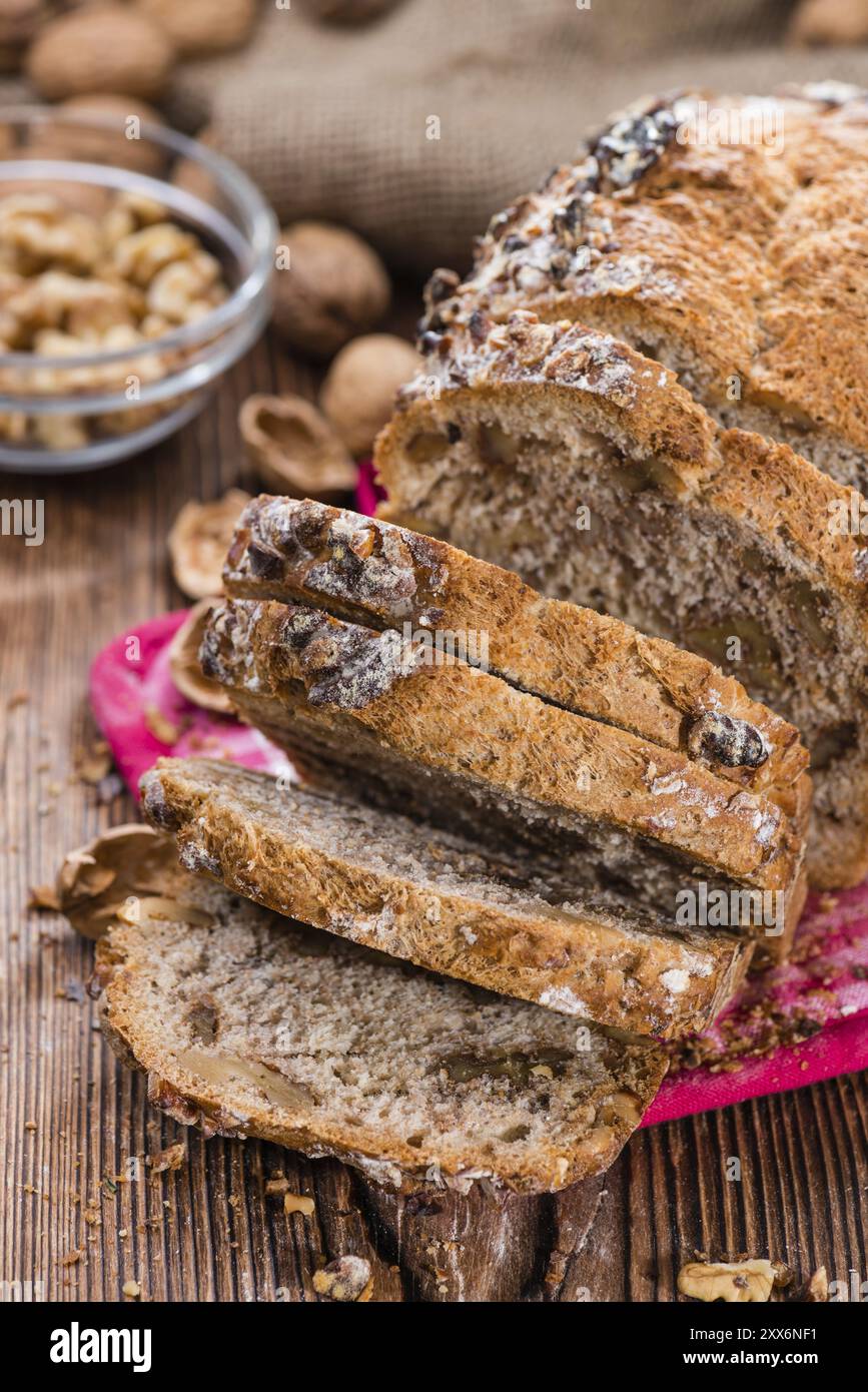 Fresh made walnut bread hi-res stock photography and images - Alamy