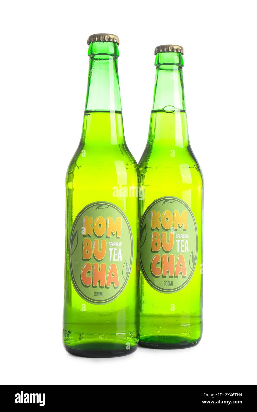 Kombucha bottles Cut Out Stock Images & Pictures - Alamy