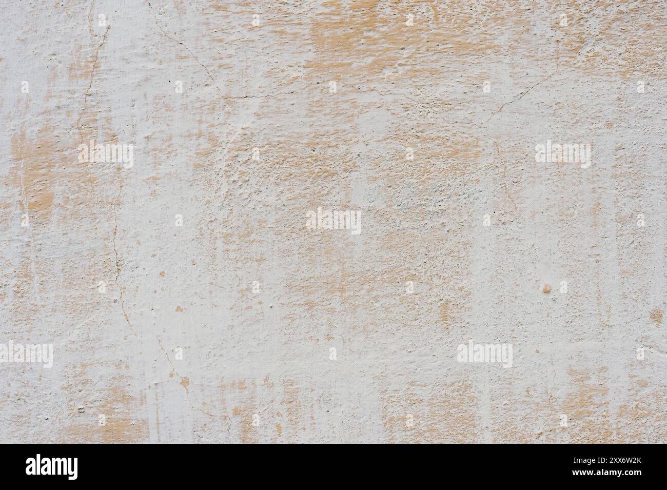 Beige-white Textured background of multi-layer flaking paint on the ...