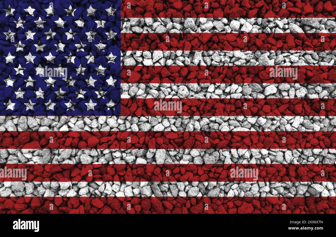 Image american flag pattern hi-res stock photography and images - Alamy