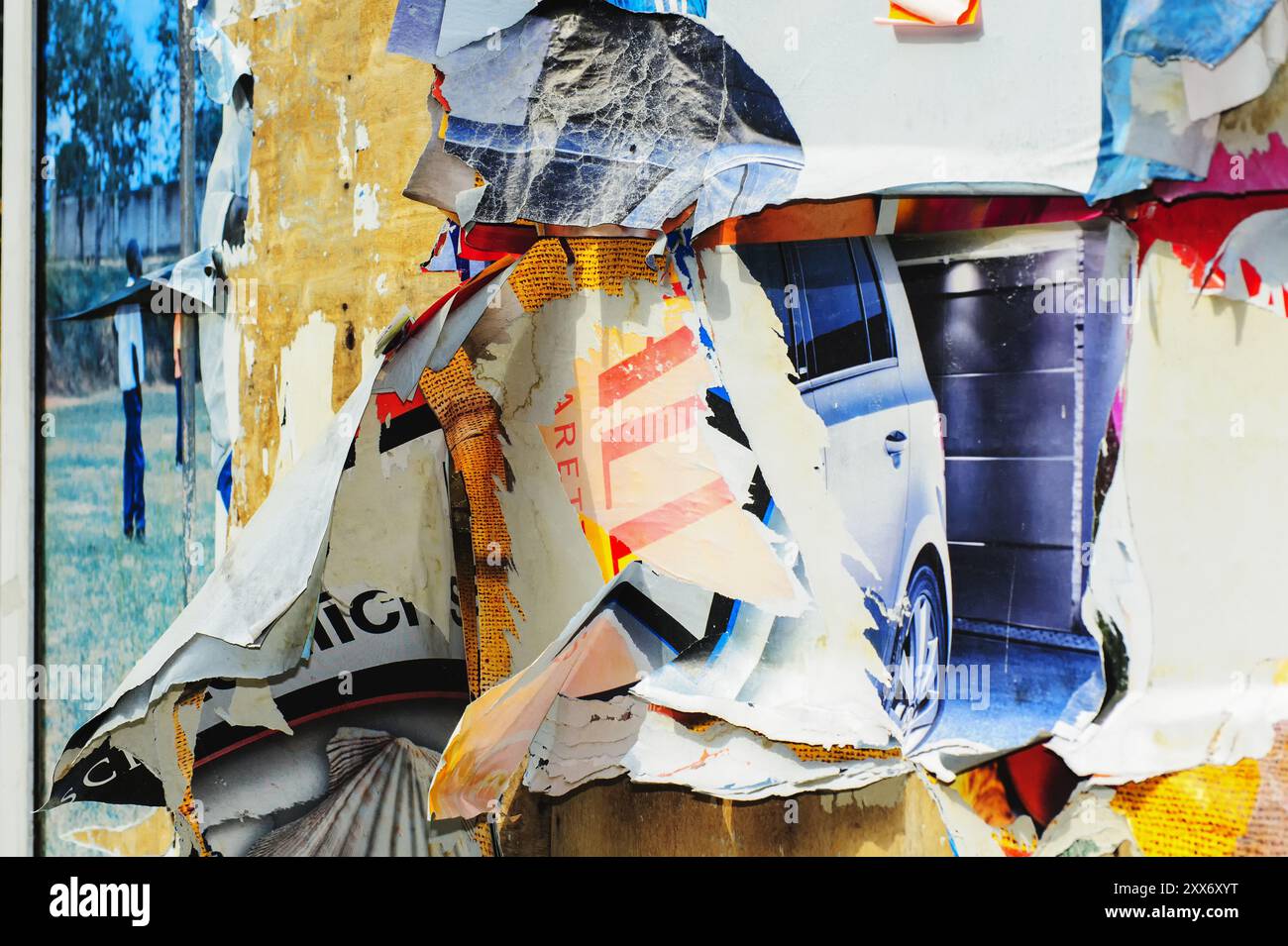 Torn poster posters hi-res stock photography and images - Alamy
