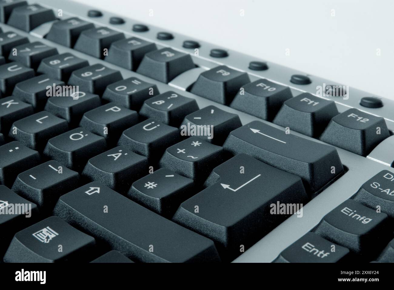 PC keyboard with Enter key Stock Photo - Alamy
