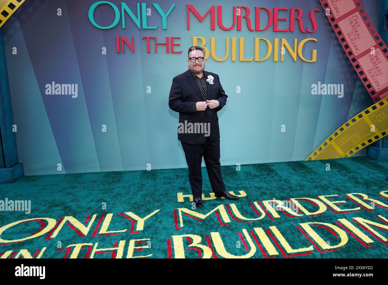Michael Cyril Creighton arrives at the premiere of "Only Murders in the ...