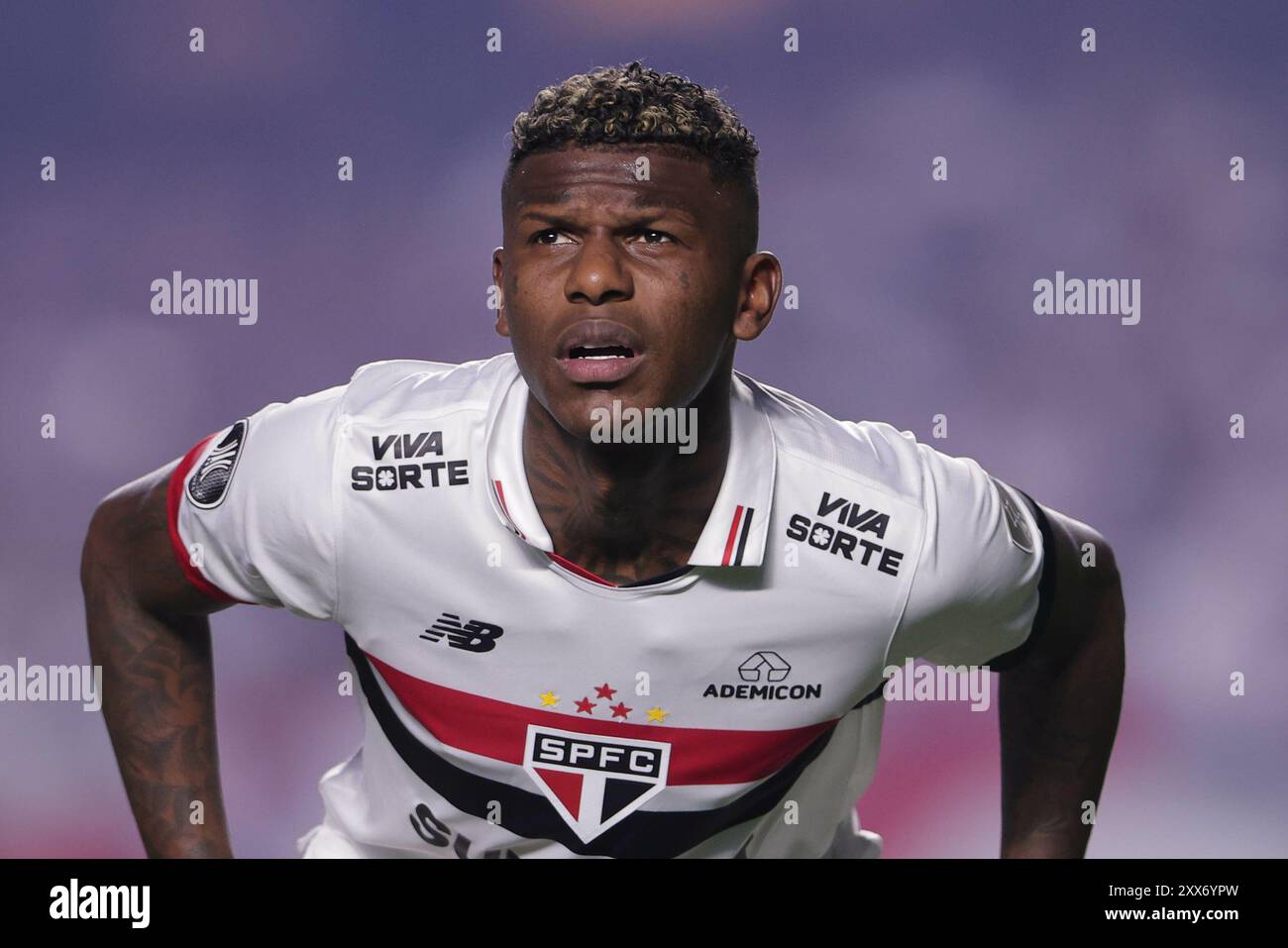 Sao Paulo, Brazil. 22nd Aug, 2024. SP - SAO PAULO - 08/22/2024 - 2024 LIBERTADORES CUP, SAO ...