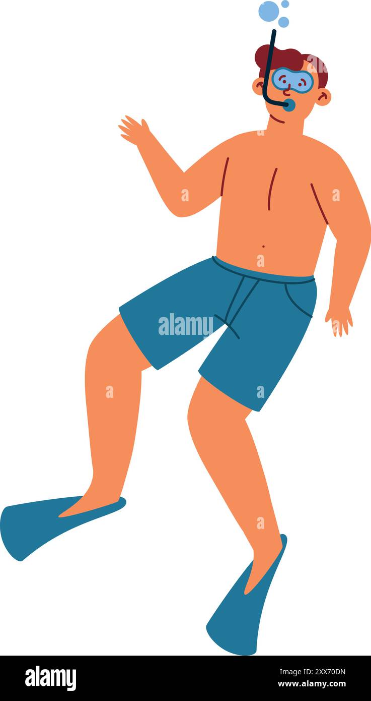 Freediver underwater Cut Out Stock Images & Pictures - Alamy