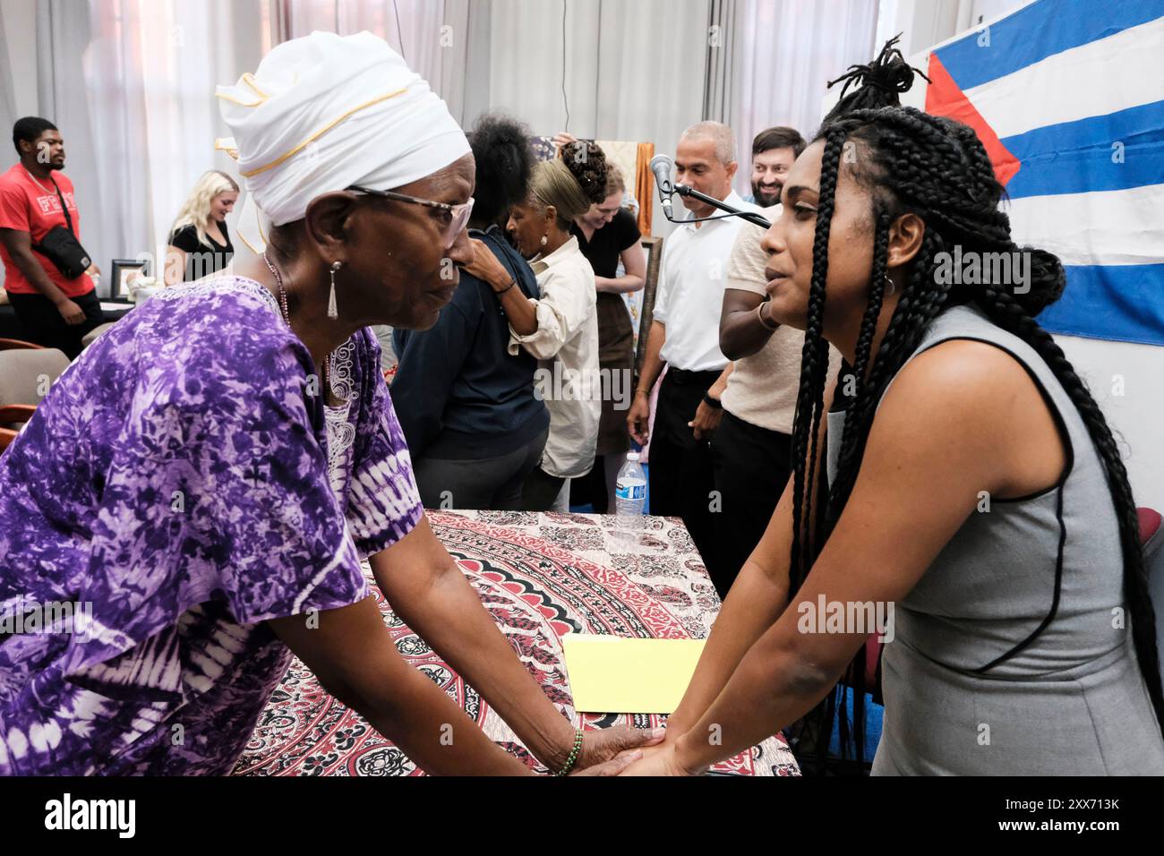 Atlanta, Georgia, USA. 22nd Aug, 2024. Second Secretary to the Embassy ...