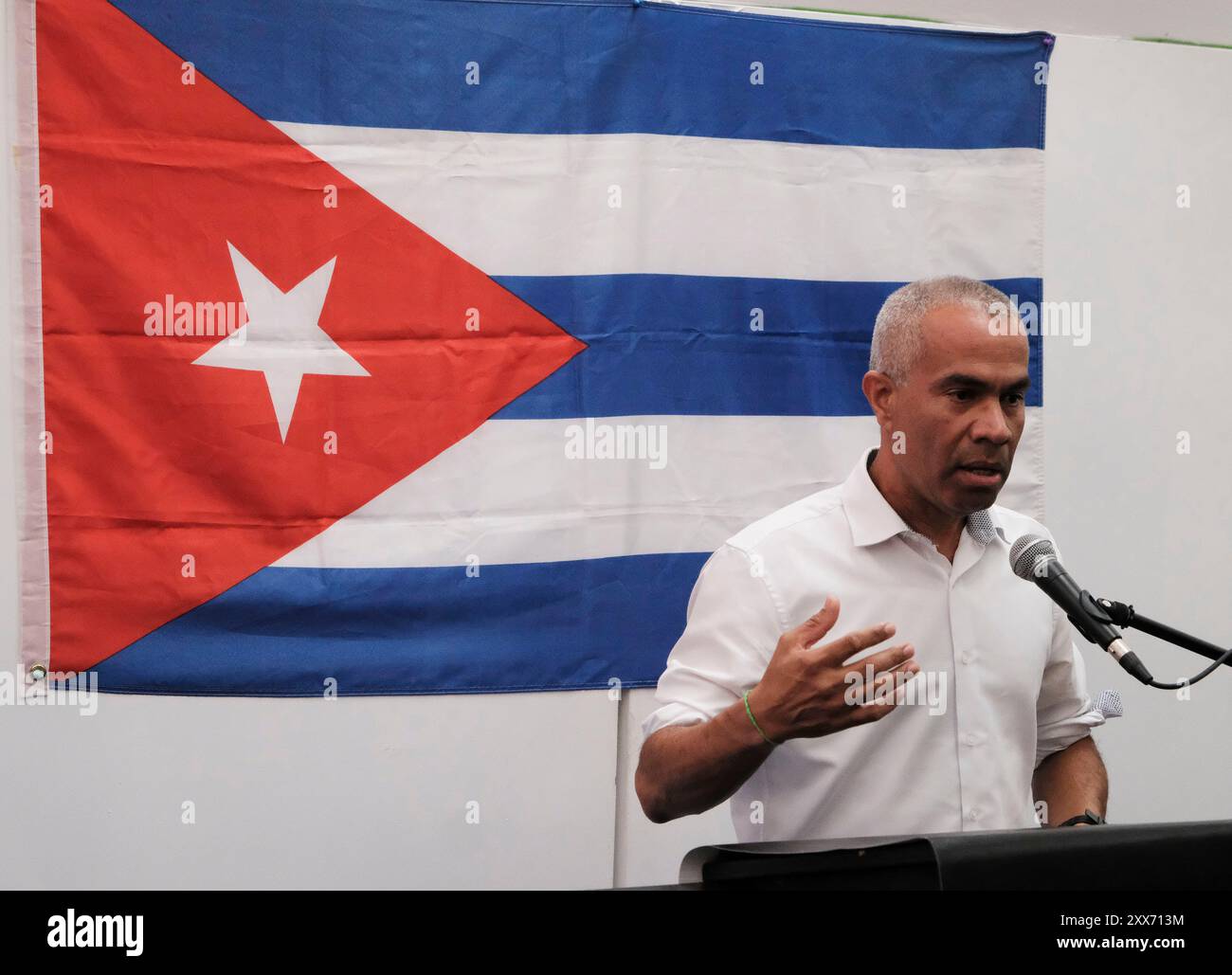 Atlanta, Georgia, USA. 22nd Aug, 2024. Deputy Chief of Mission to the ...