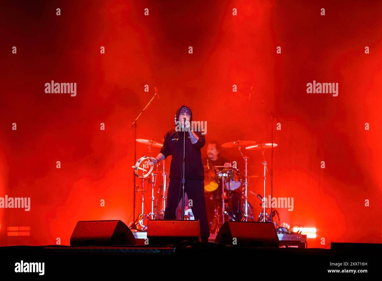 Porto, Portugal. 23rd Aug, 2024. Ian Astbury, lead singer of the ...