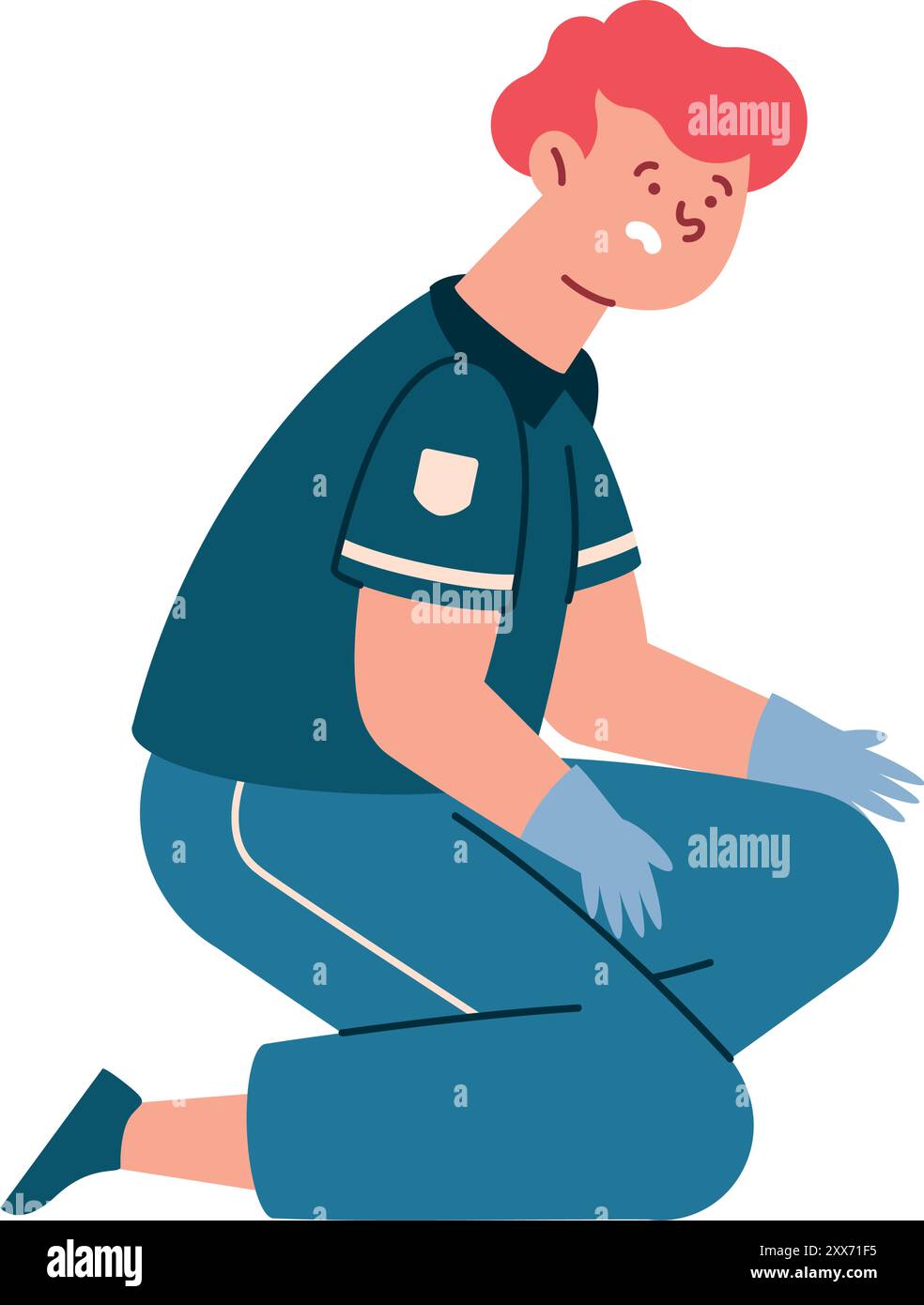 Doctor providing first aid hi-res stock photography and images - Alamy