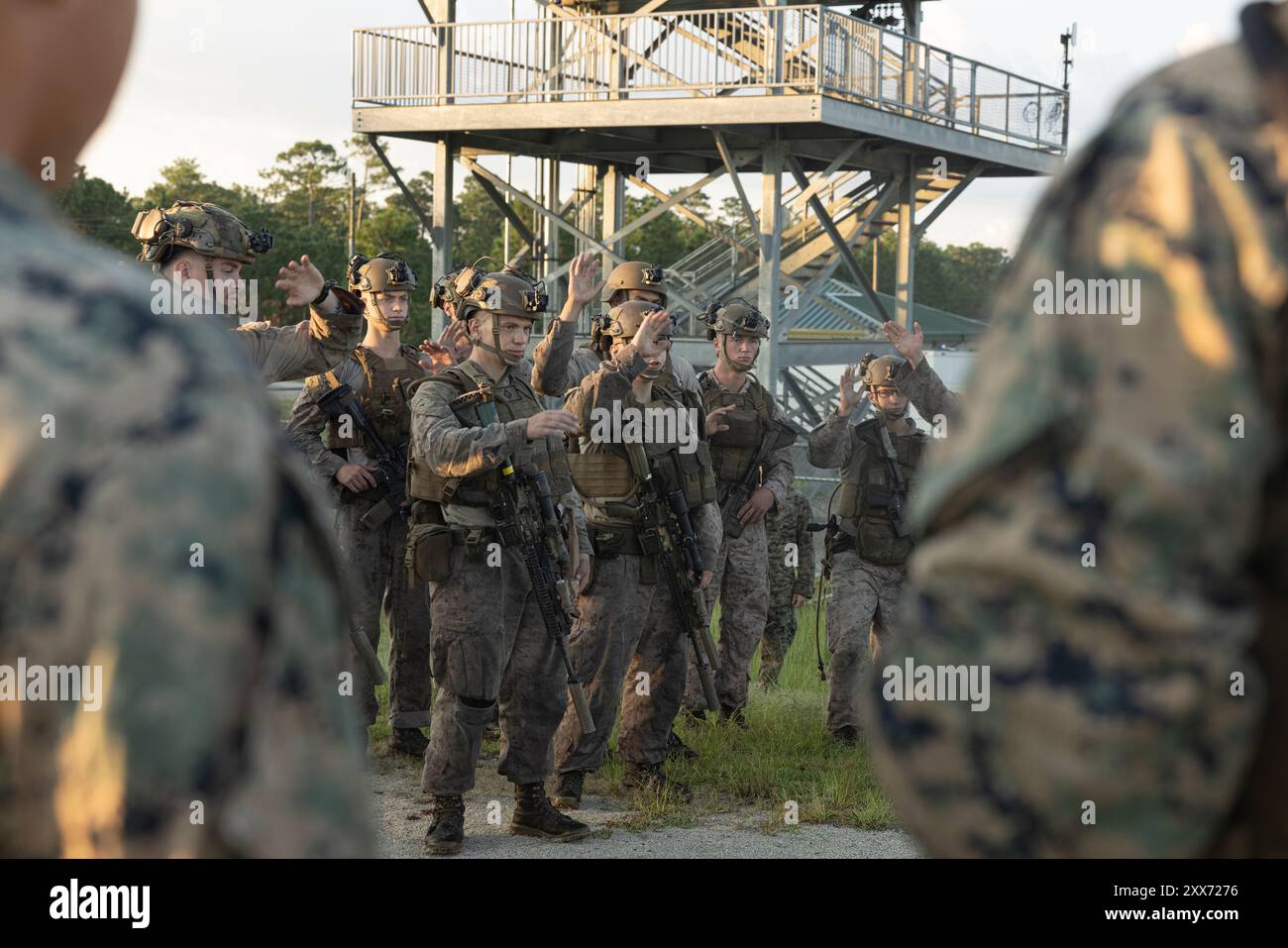 U.S. Marines with 1st Battalion, 6th Marine Regiment, 2d Marine ...