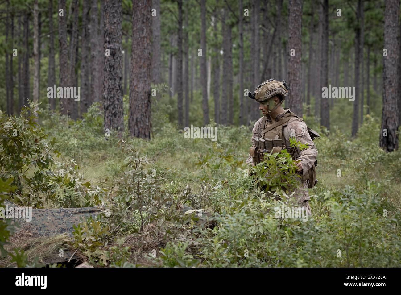 U.S. Marine Corps Lance Cpl. Andree Albarran, an infantry rifleman with ...