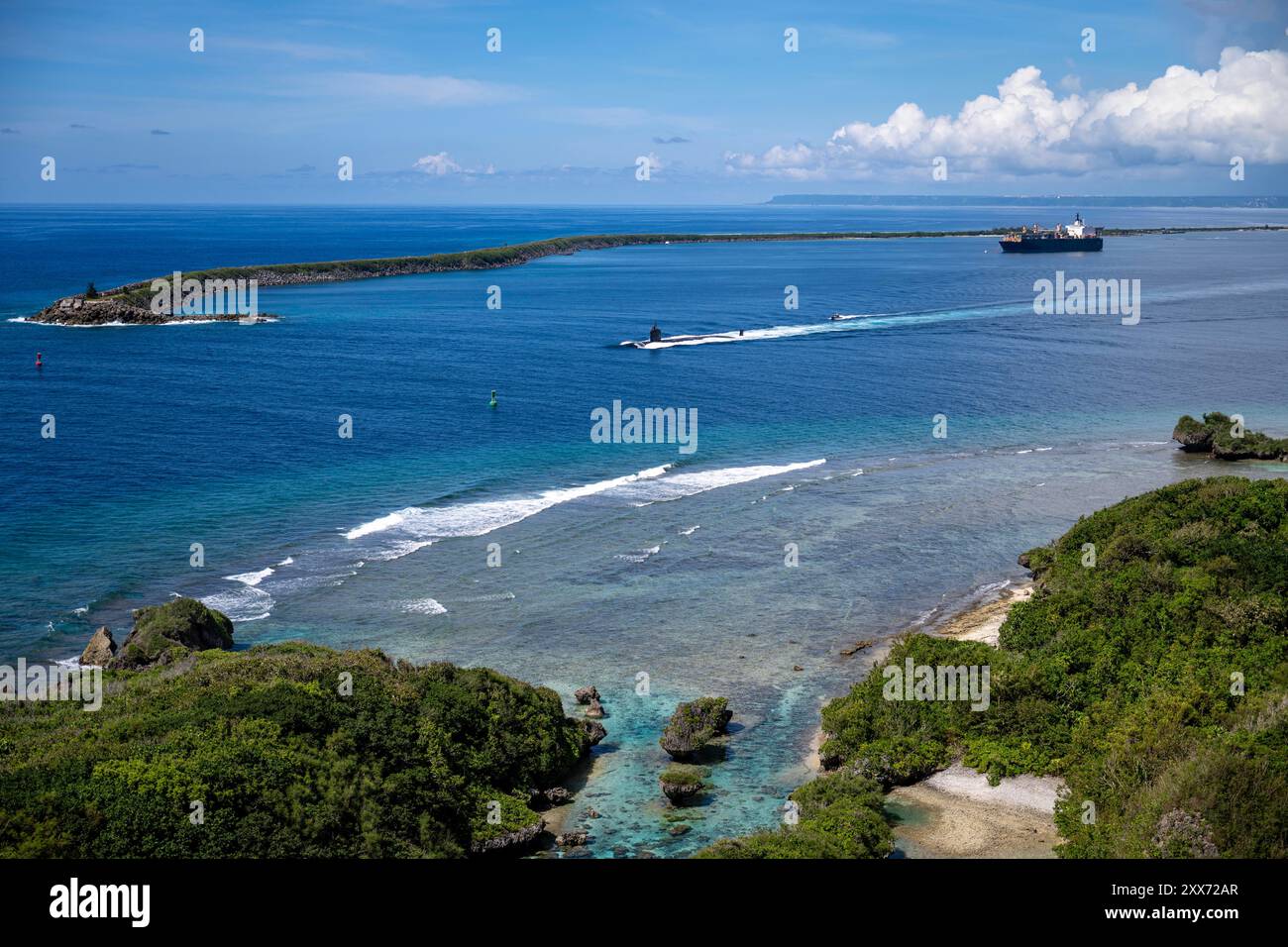 240806-N-VC599-1115 U.S. NAVAL BASE GUAM (Aug. 6, 2024) – The Los ...