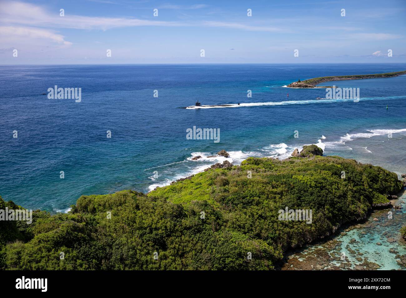 240806-N-VC599-1121 U.S. NAVAL BASE GUAM (Aug. 6, 2024) – The Los ...