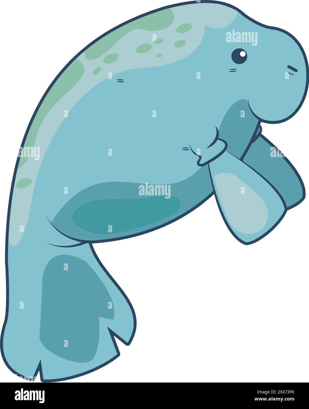 seacow marine animal side view Stock Vector Image & Art - Alamy