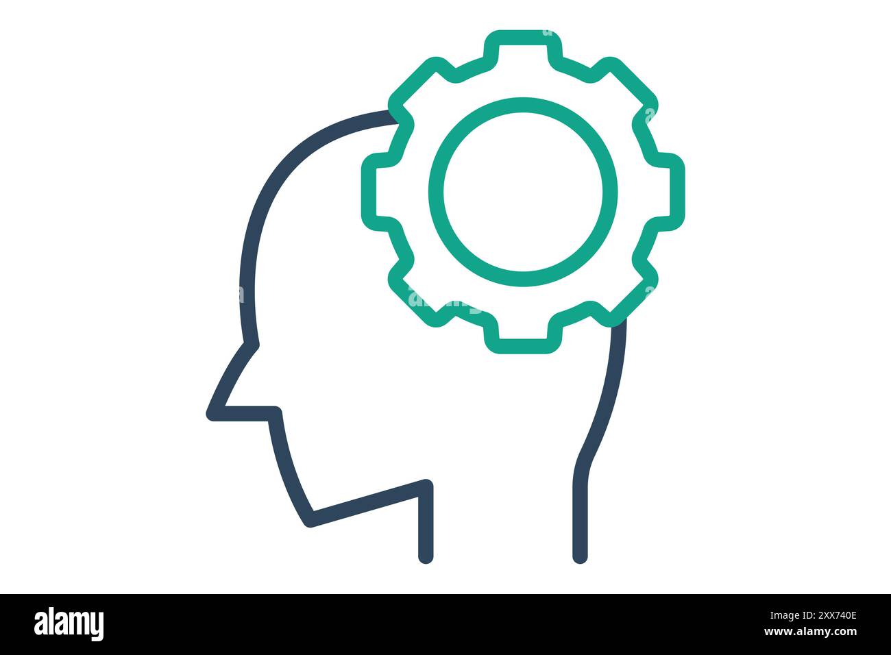 Work efficiency icon set Cut Out Stock Images & Pictures - Alamy