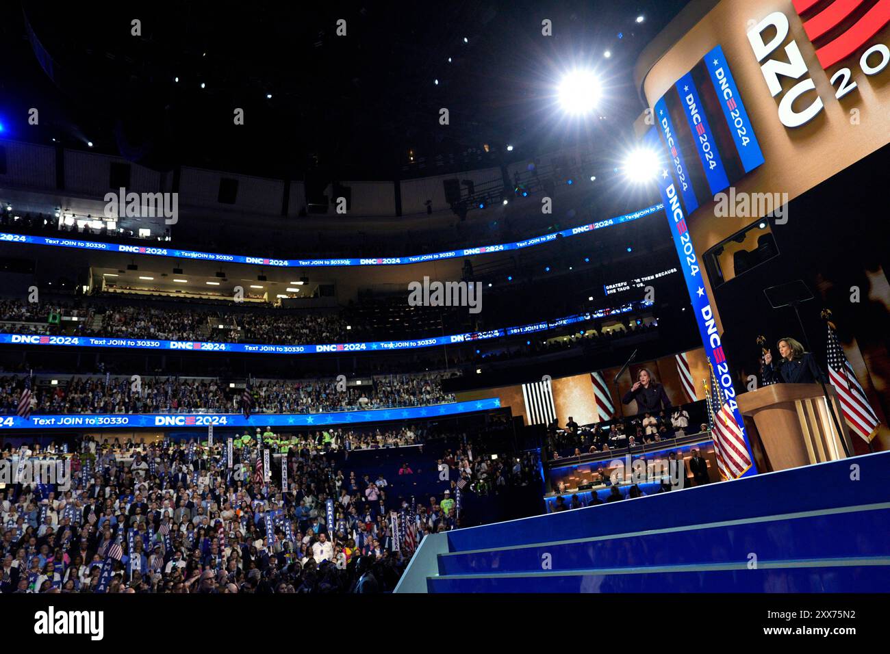 Chicago, United States. 22nd Aug, 2024. US Vice President and ...
