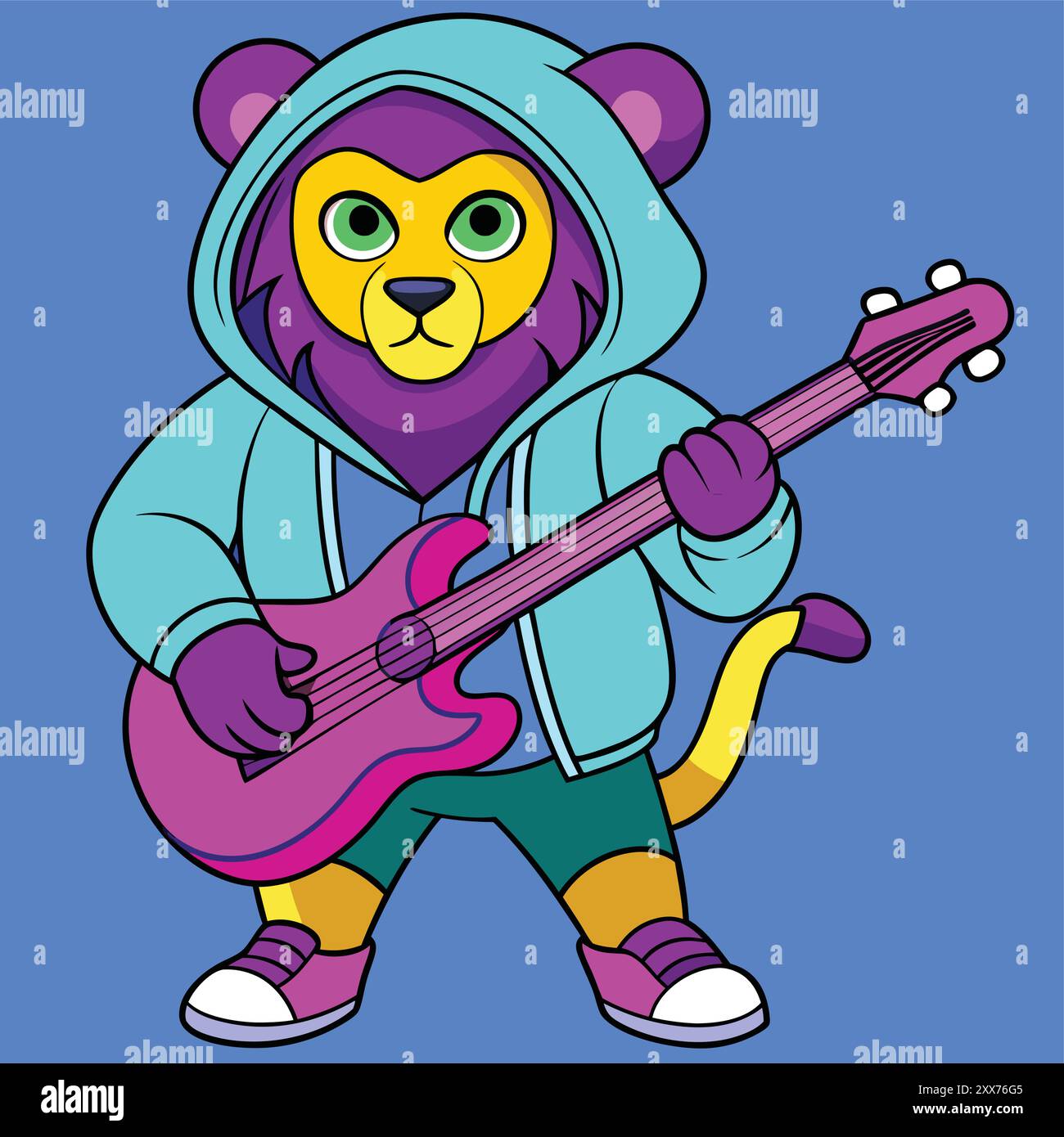 Guitarillustration Stock Vector Images - Alamy
