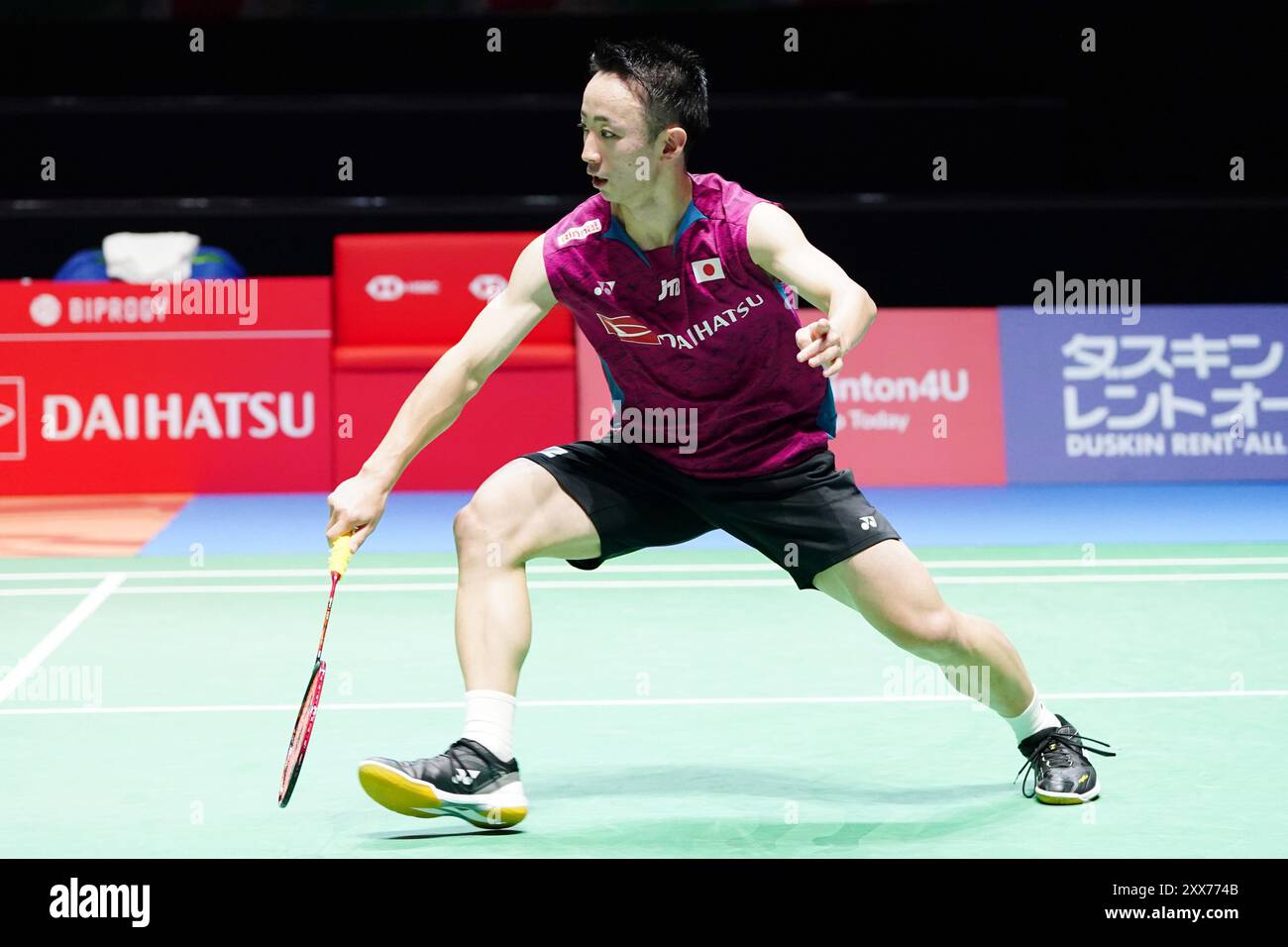 Yushi Tanaka (JPN), AUGUST 23, 2024 - Badminton : Daihatsu Japan Open ...