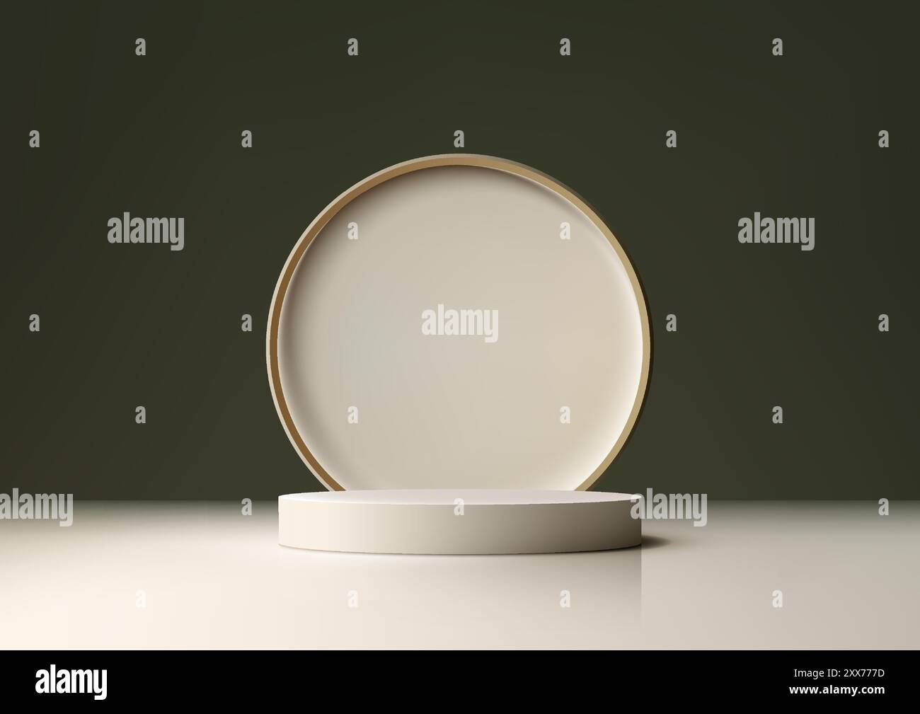 Gold rimmed vector vectors hi-res stock photography and images - Alamy