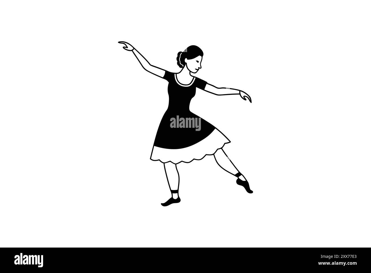 Dance pose style vector Stock Vector Image & Art - Alamy