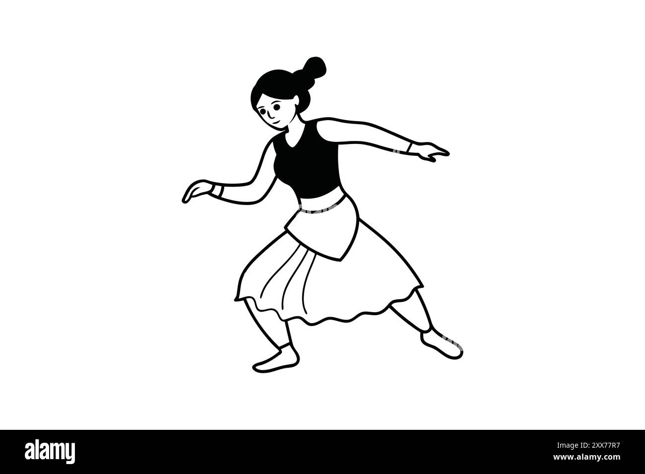 Dance pose style vector Stock Vector Image & Art - Alamy