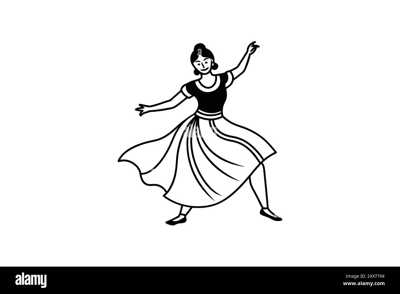 Dance pose style vector Stock Vector Image & Art - Alamy
