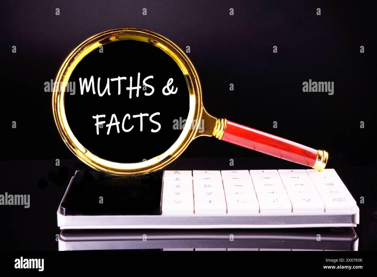 Business, finance and fact vs myth concept. Fact vs myth symbol ...