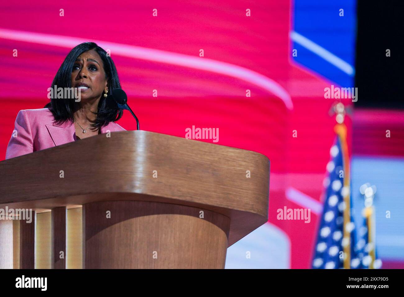 Chicago, USA. 22nd Aug, 2024. Maya Harris, sister of Vice President ...