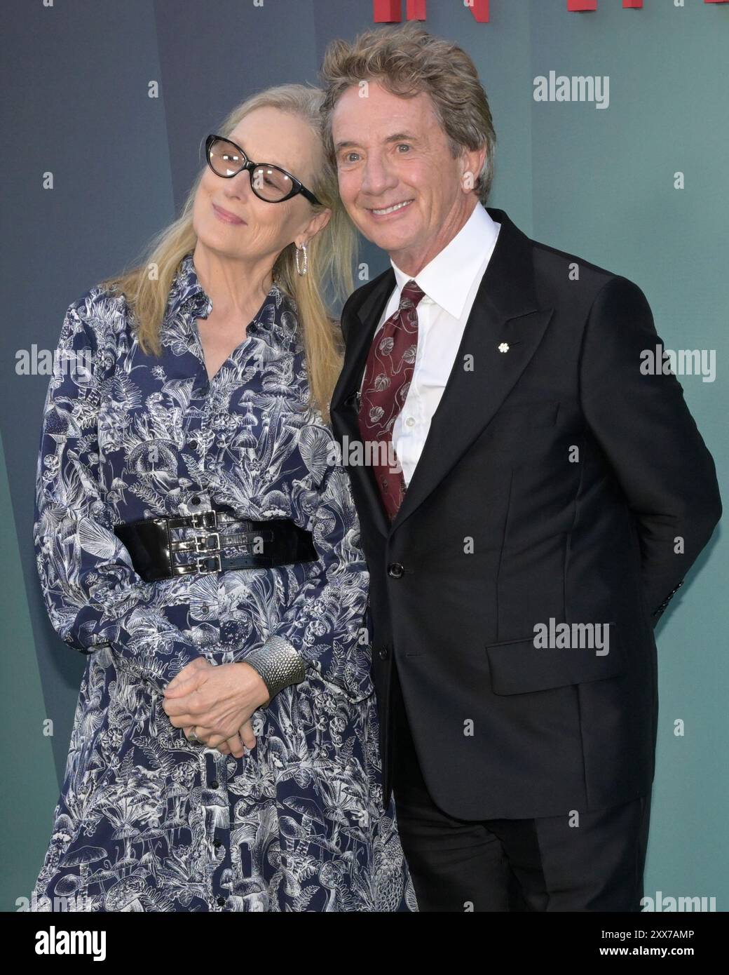 Los Angeles, California, USA. 22nd Aug, 2024. Meryl Streep and Martin ...