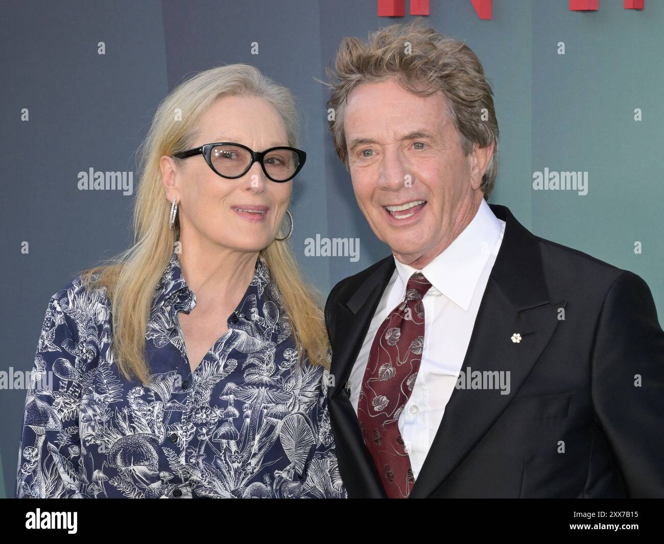 Los Angeles, California, USA. 22nd Aug, 2024. Meryl Streep and Martin ...